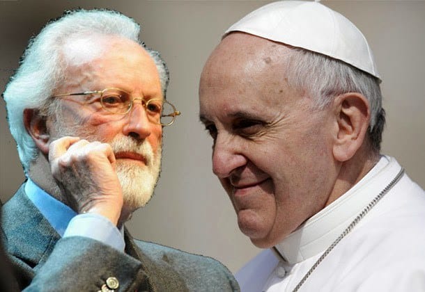 A Pope Who Blows Kisses - Eugene Bianchi